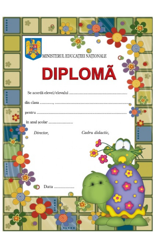 Diploma - model 10